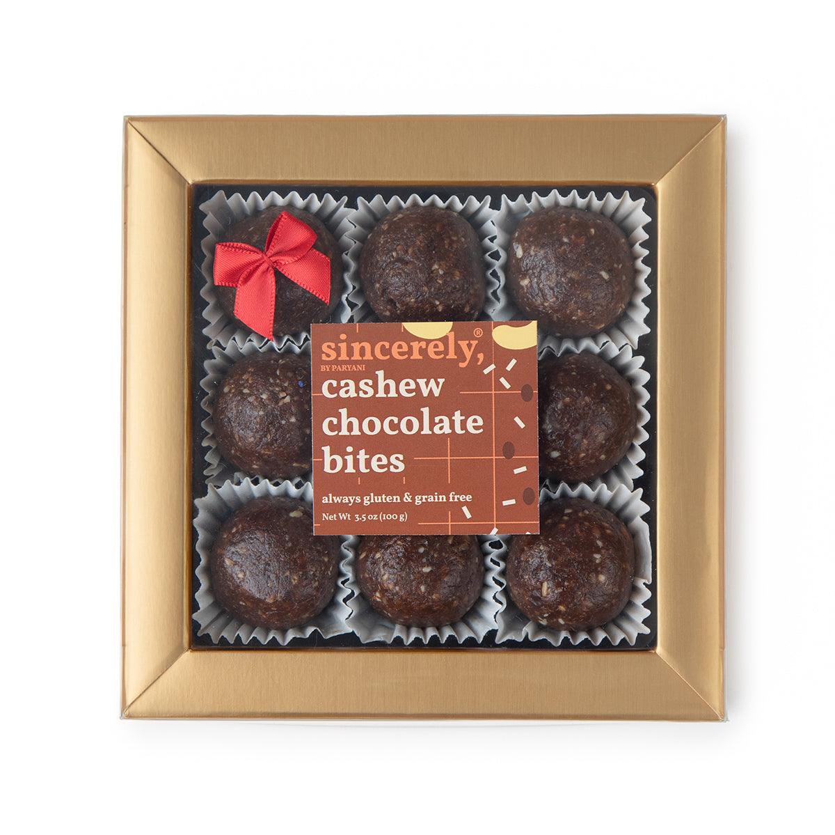 Cashew Cacao Bites Gift Box | Low-Sugar Grain-Free Treats – sincerely ...